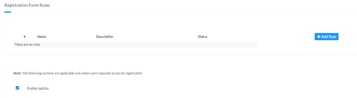 User registration page - Documentation - Jaze ISP Manager
